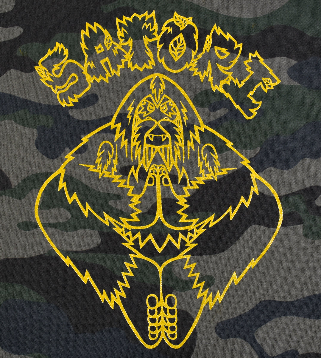Golden Bigfoot Pullover Hoodie – Satori Movement