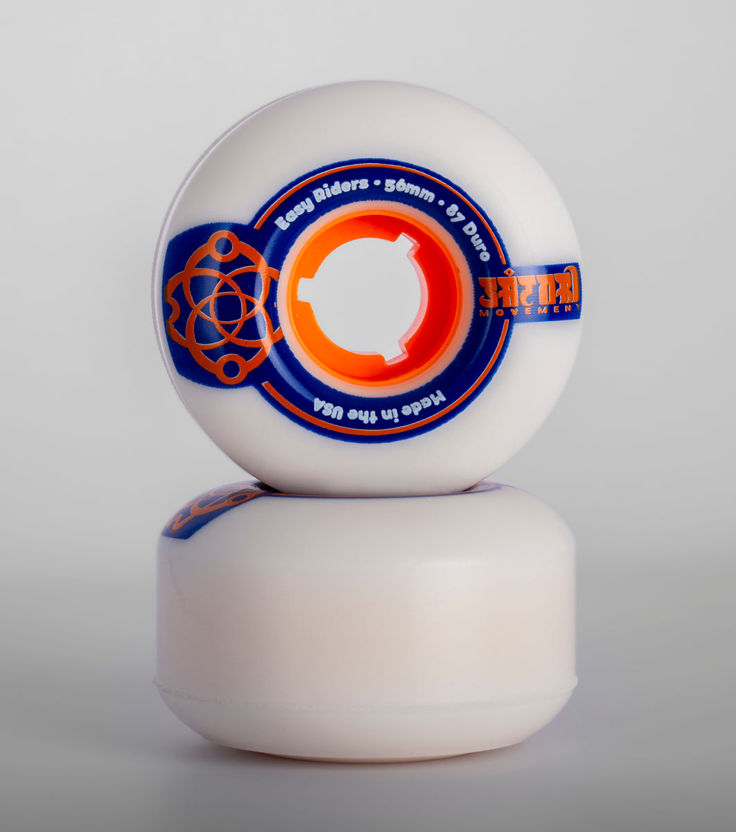 56mm Easy Rider Cruiser Skate Wheels (87a) – Satori Movement